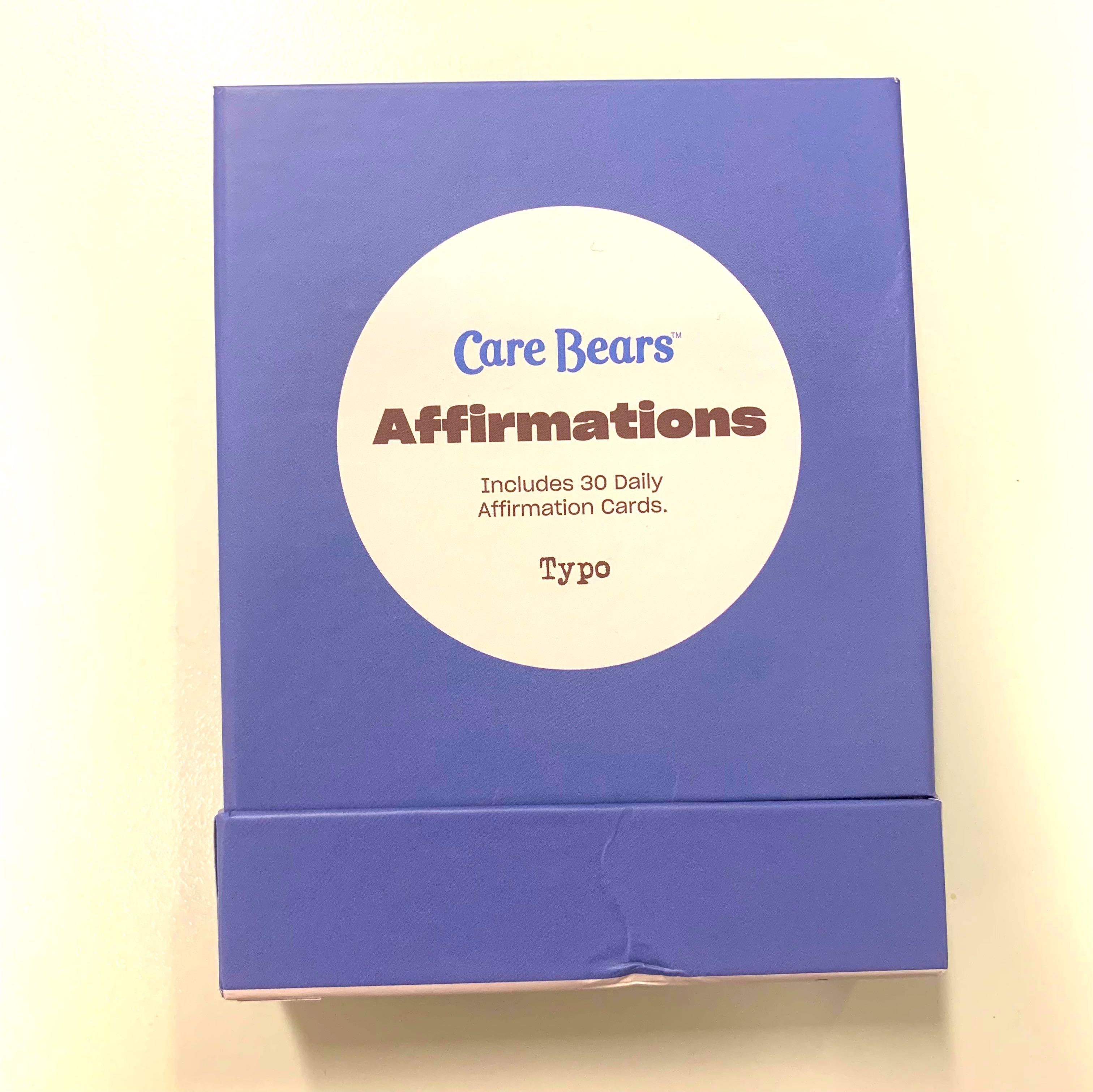 Care Bears Small Affirmation Cards, 興趣及遊戲, 手作＆自家設計, 其他 - Carousell