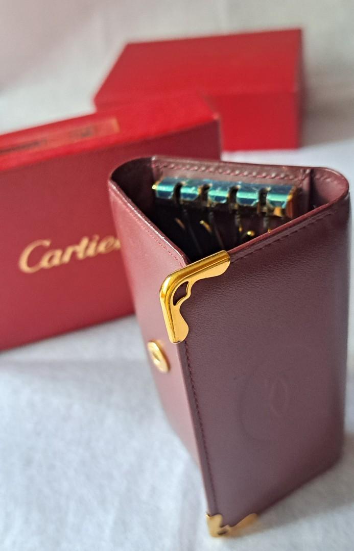 Cartier Key Pouch (Calf Leather), Luxury, Accessories on Carousell
