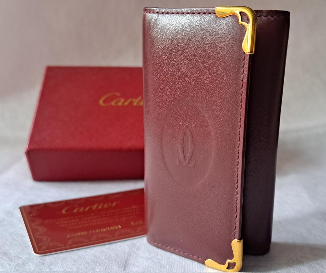 Cartier Key Pouch (Calf Leather), Luxury, Accessories on Carousell