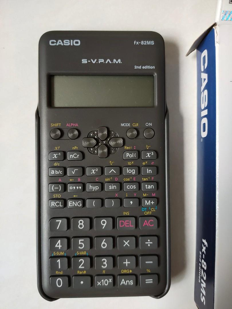 Casio FX-82MS Scientific Calculator, Hobbies & Toys, Stationery & Craft ...