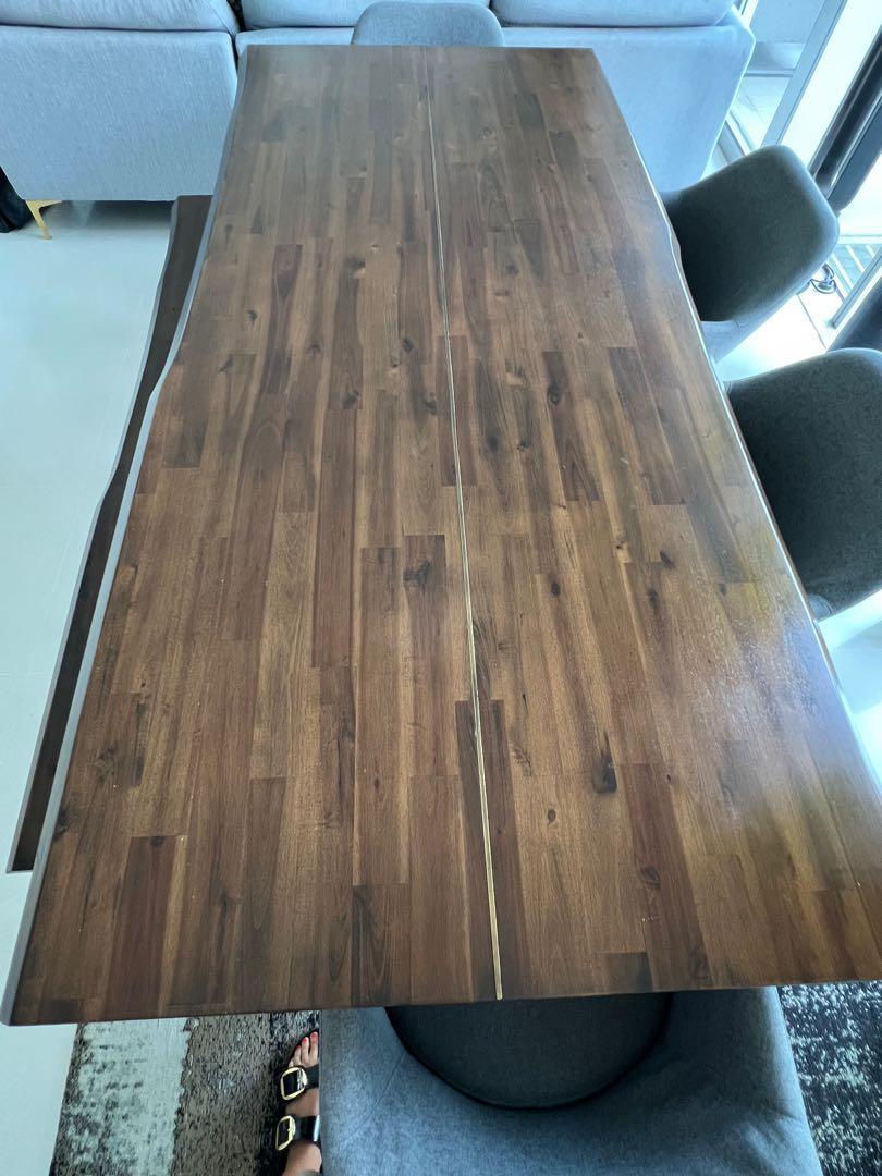 Castlery Dining Table + Bench, Furniture & Home Living, Furniture ...