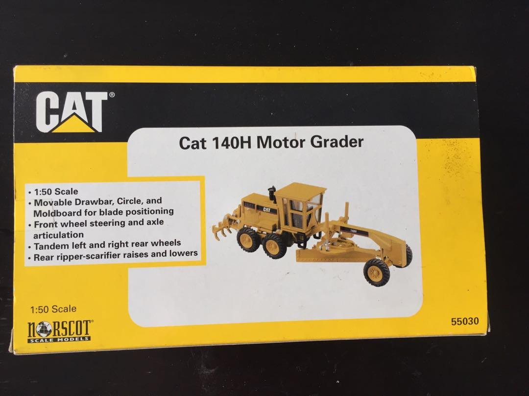 CAT 140H MOTOR GRADER ScaleModel, Hobbies & Toys, Memorabilia ...