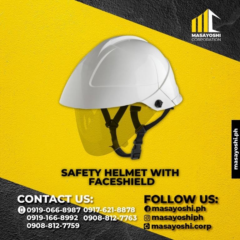 CATU Safety Helmet with Face Shield | MO-180-ARC12 | Headwear | PPE ...