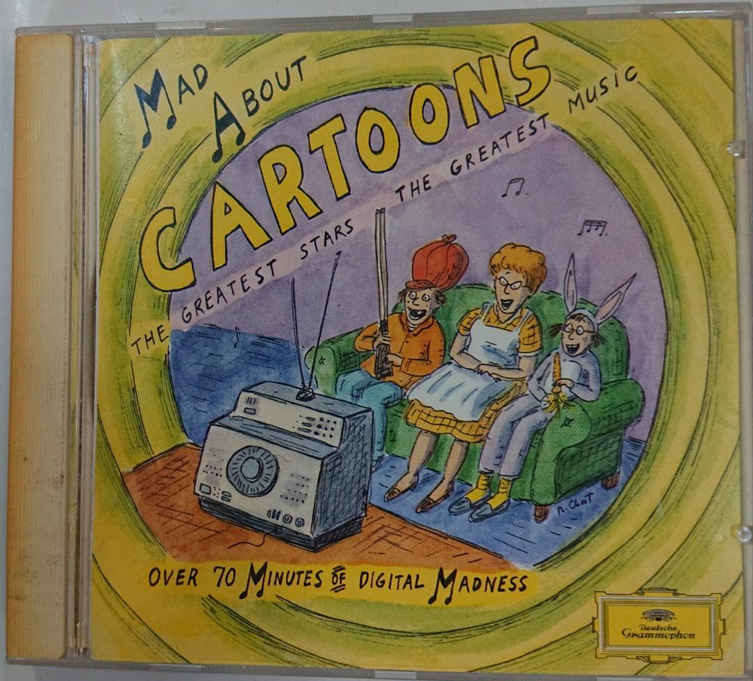 Cd cartoons, 興趣及遊戲, 音樂、樂器 & 配件, 音樂與媒體 - CD 及 DVD - Carousell