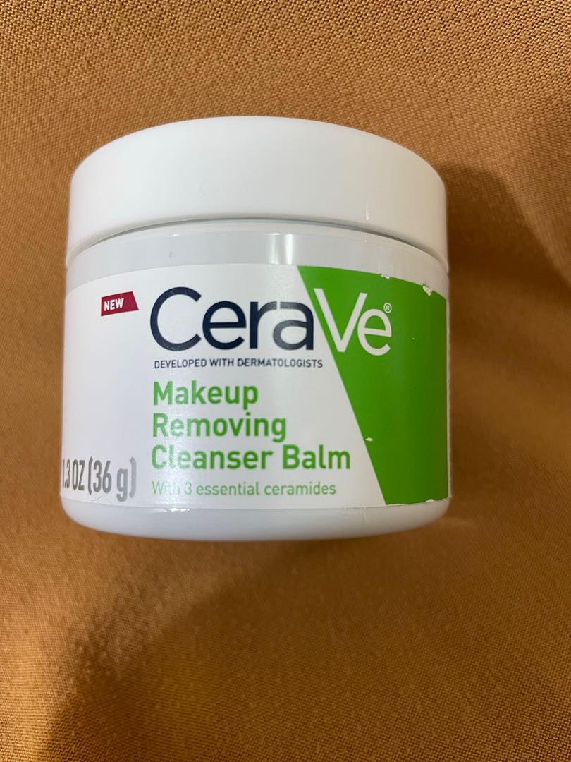 CeraVe makeup removing cleanser balm 36g, 美容＆個人護理, 健康及美容 - 皮膚護理, 面部 ...