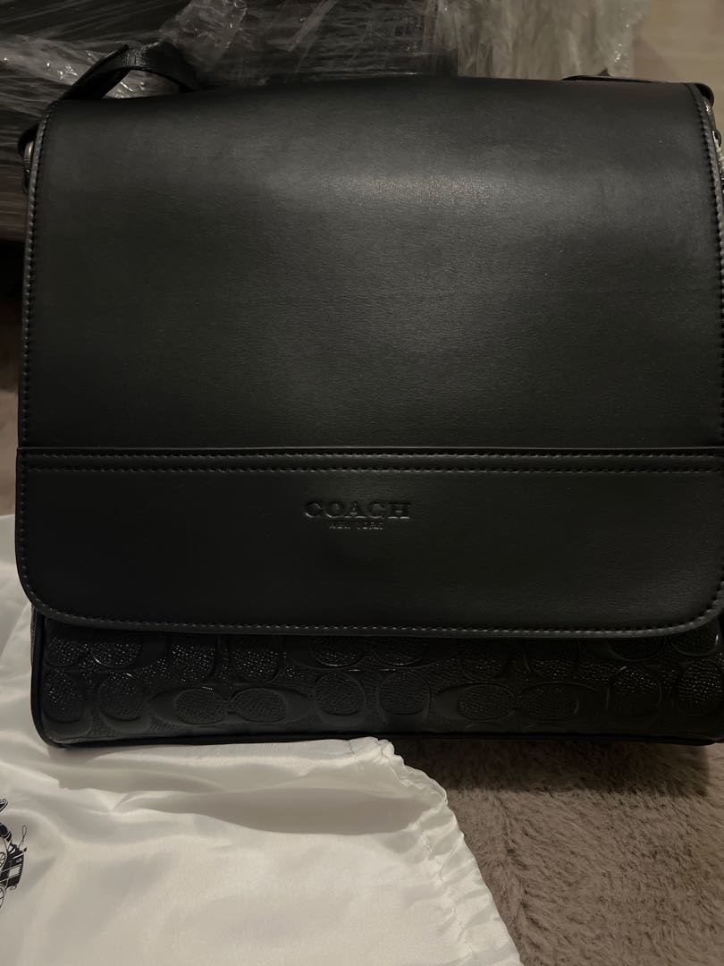 Coach men’s bag, Men's Fashion, Bags, Sling Bags on Carousell