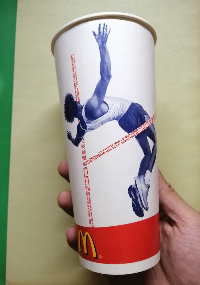 COCA COLA MCDONALD'S PAPER CUP " OFFICIAL OLYMPICS SPONSOR " 2004 ...