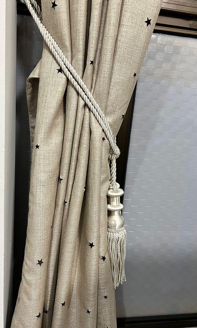 Curtain binder, Furniture & Home Living, Home Decor, Curtains & Blinds ...