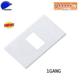 Delta 1 Gang Plate White, Commercial & Industrial, Construction Tools ...
