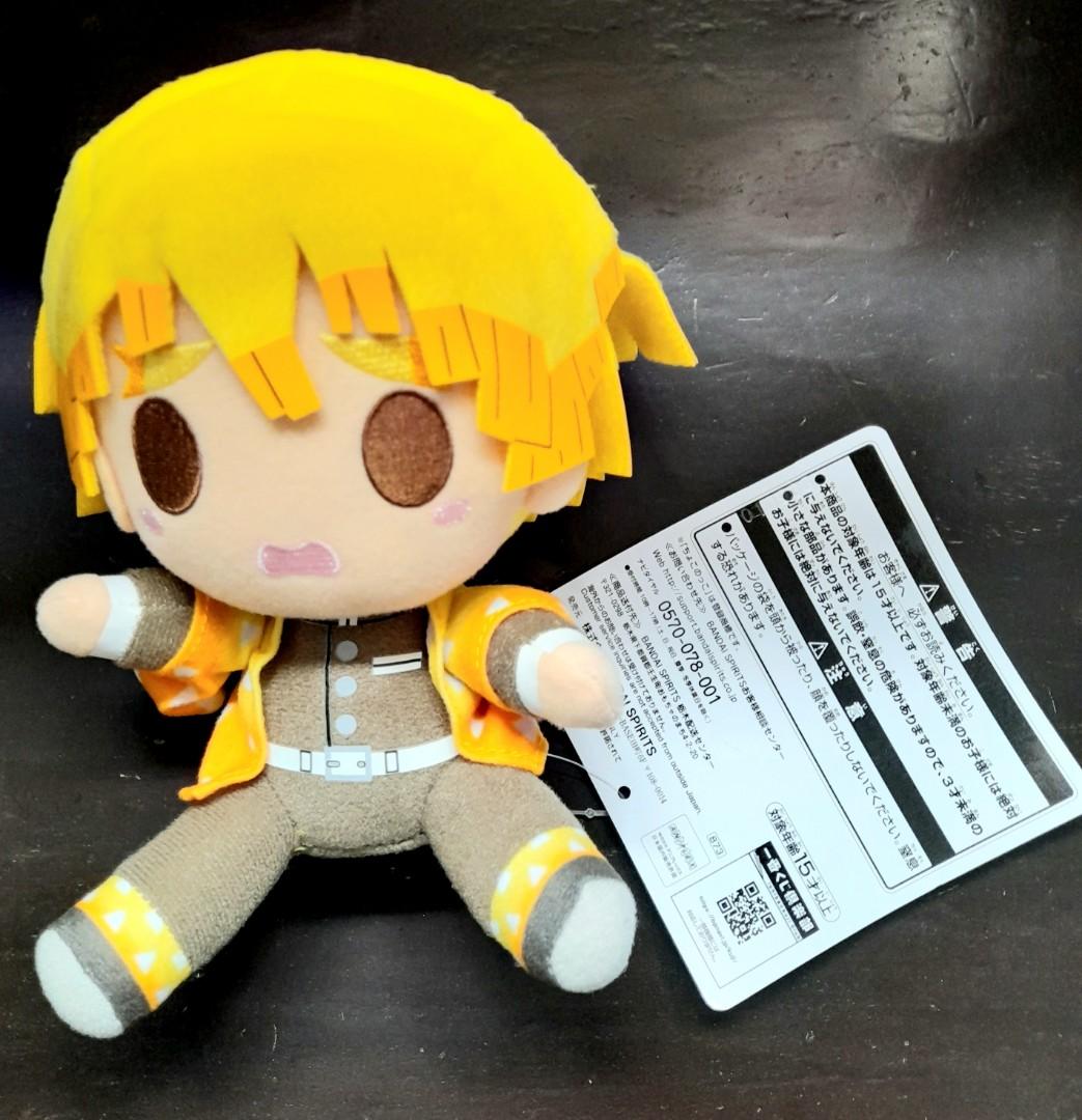 Demon Slayer Kimetsu No Yaiba Zenitsu Agatsuma Plush Toy, Hobbies ...