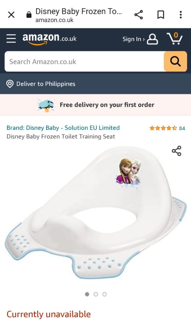 Disney Frozen Potty Toilet Training Seat, Babies & Kids, Bathing ...