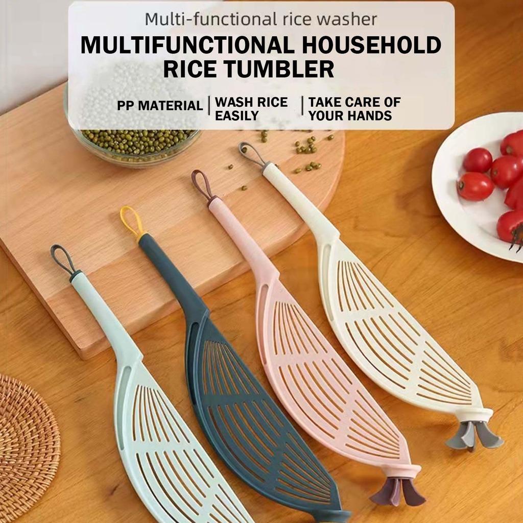 Drain Rice Spoon Rice Filter Multifunction Cleaner rice Sieve Home Wash ...