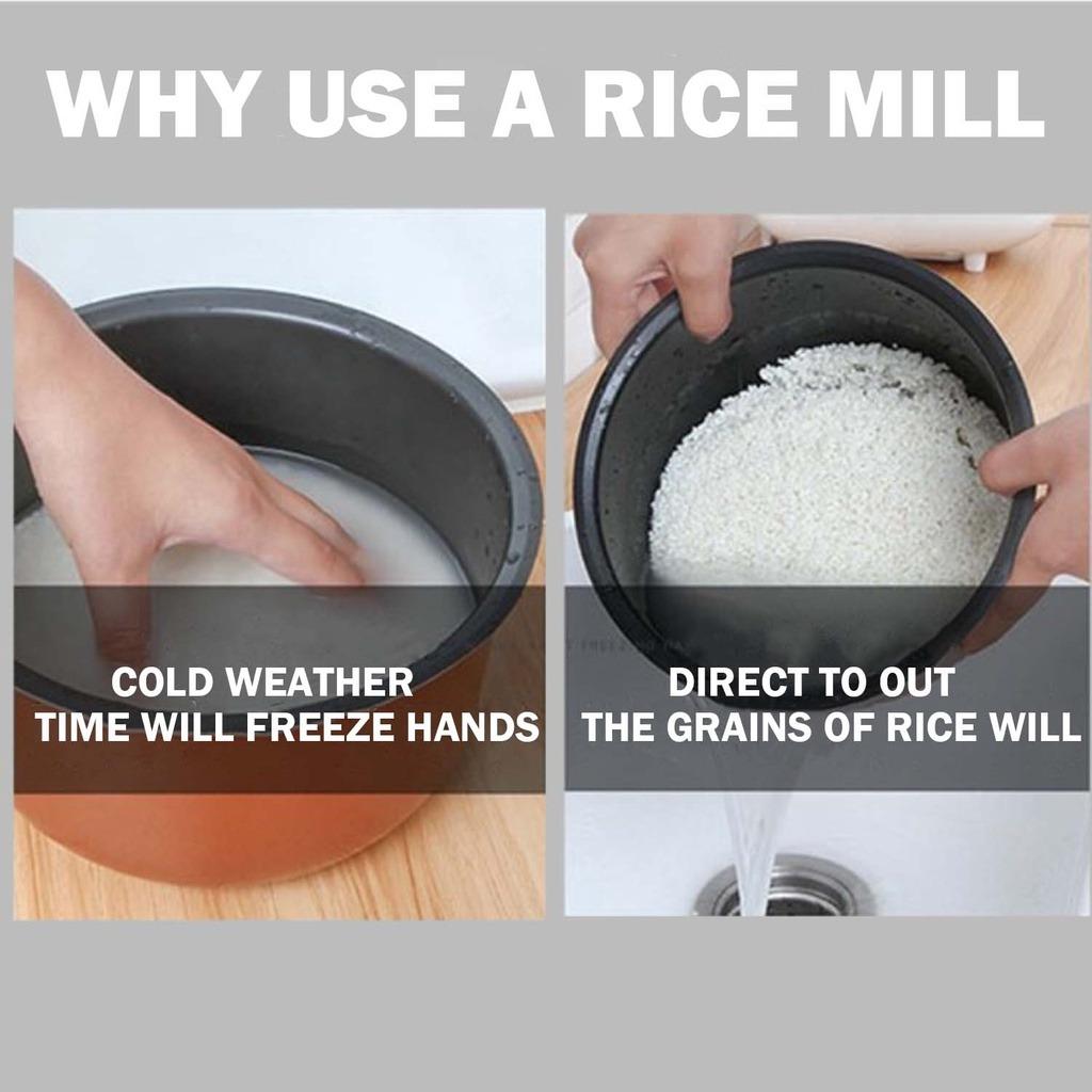 Drain Rice Spoon Rice Filter Multifunction Cleaner rice Sieve Home Wash ...