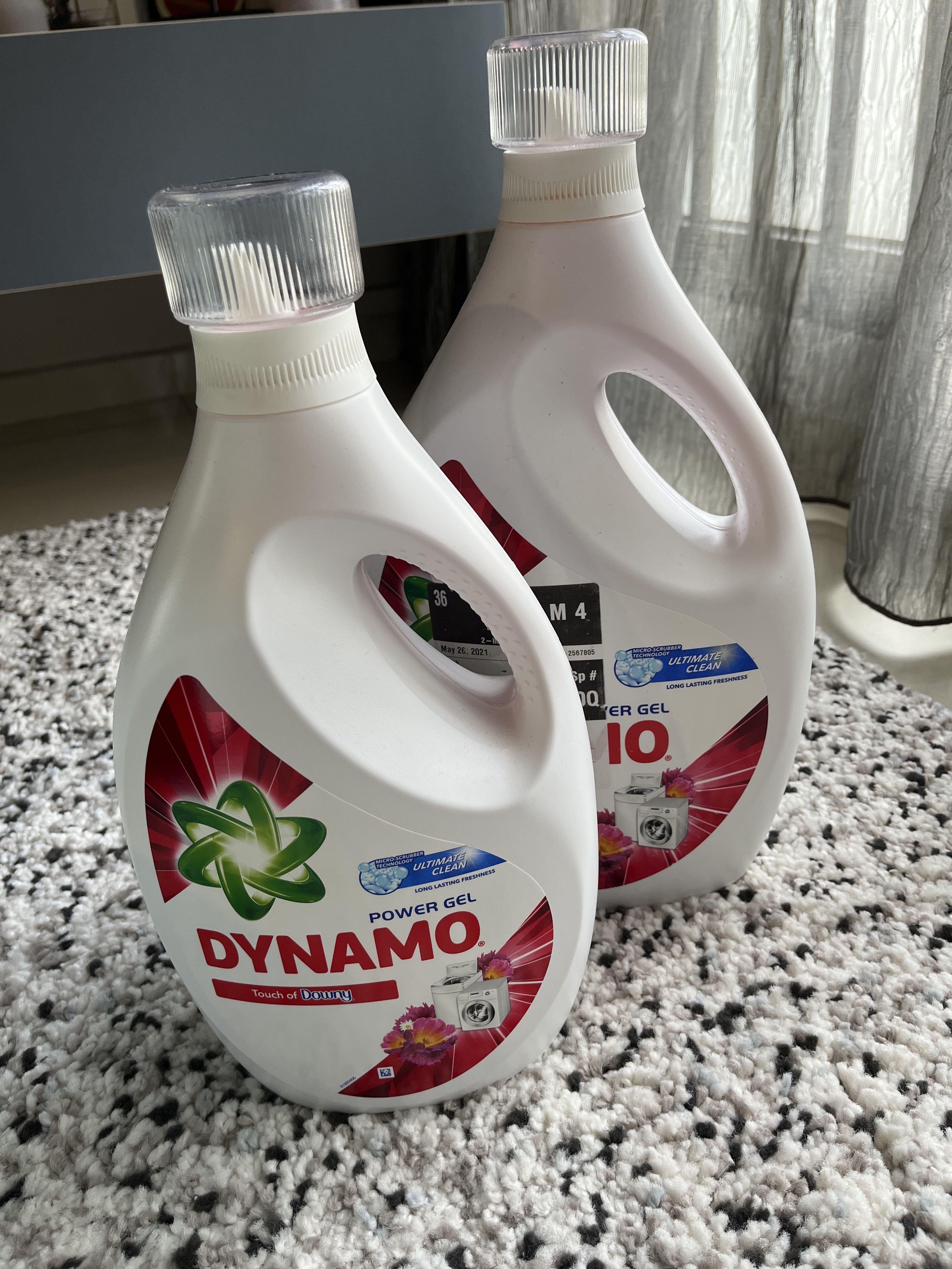 Dynamo Power Gel Laundry Detergent - (Downy) 2.7kg and 3.4kg, Furniture ...