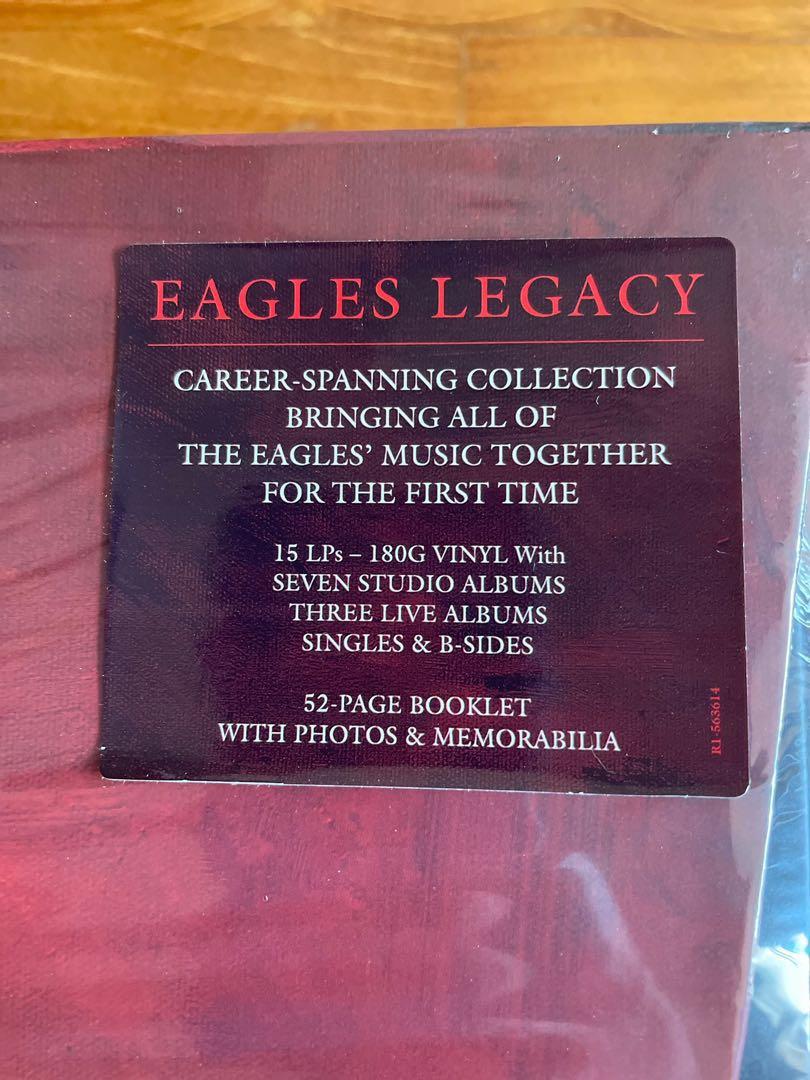 Eagles Legacy Vinyl Box Set Sealed and New, Hobbies & Toys, Music ...