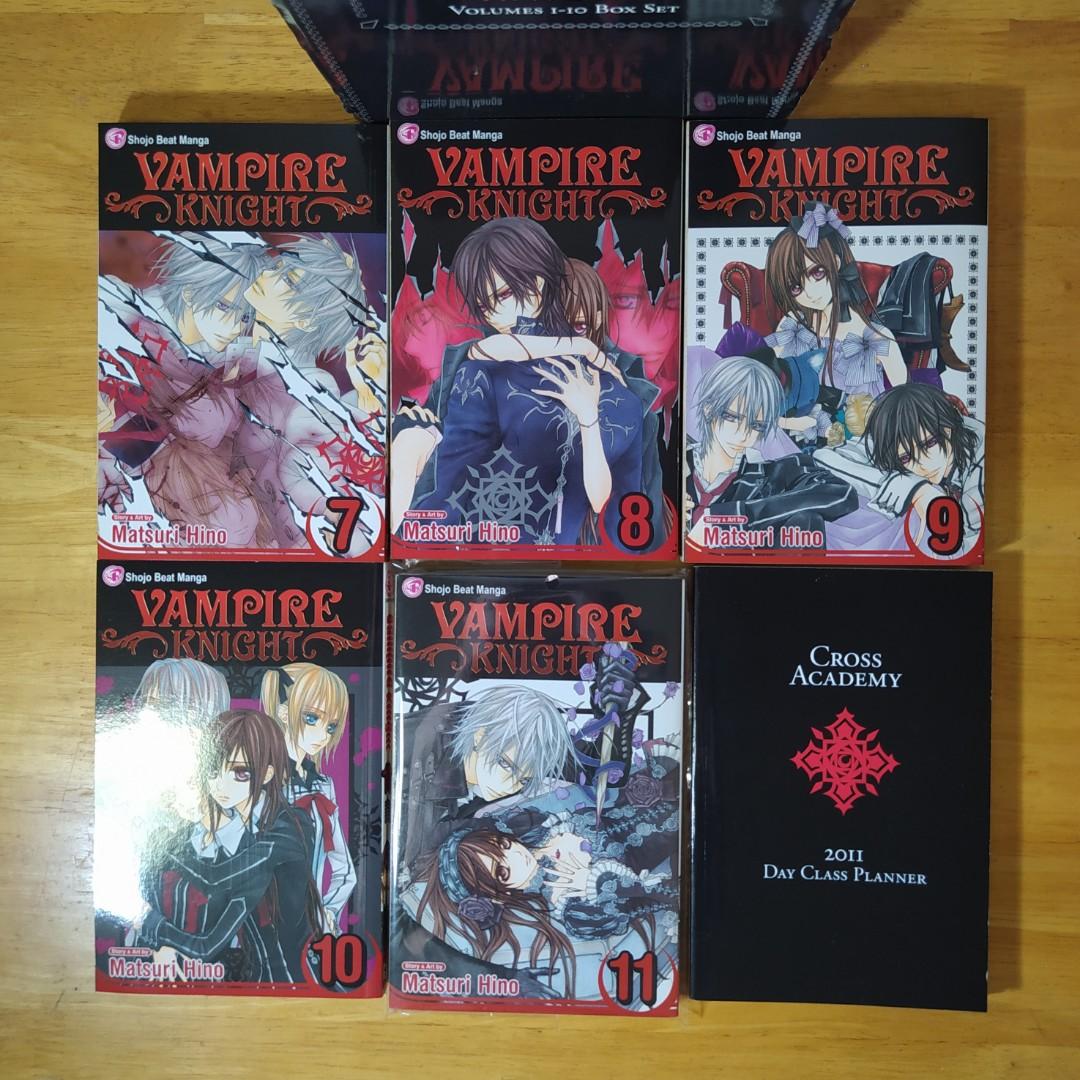 [English Manga] Vampire Knight Box Set 1 & Volume 11, Hobbies & Toys ...