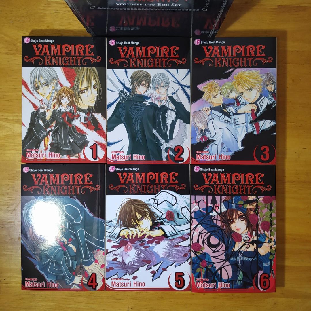 [English Manga] Vampire Knight Box Set 1 & Volume 11, Hobbies & Toys ...