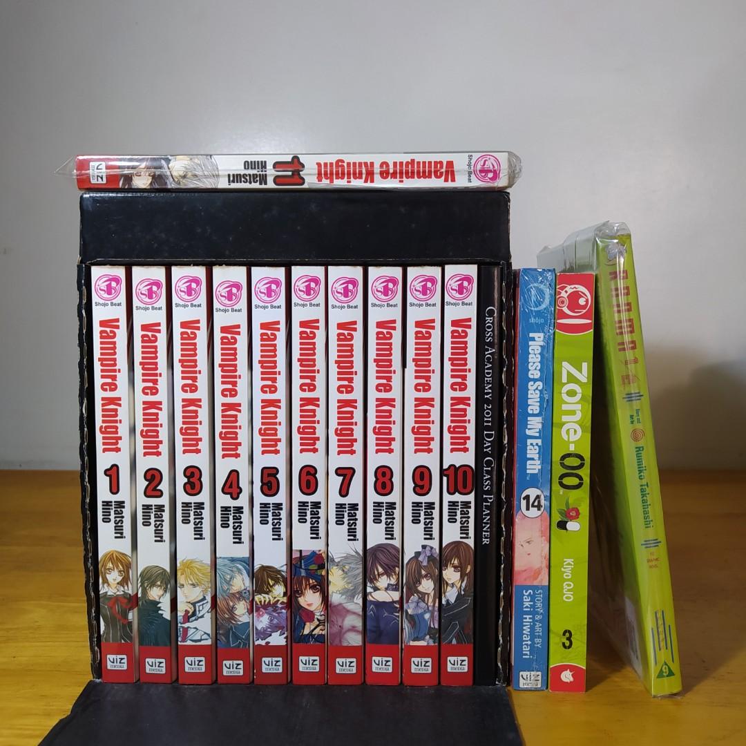[English Manga] Vampire Knight Box Set 1 & Volume 11, Hobbies & Toys ...