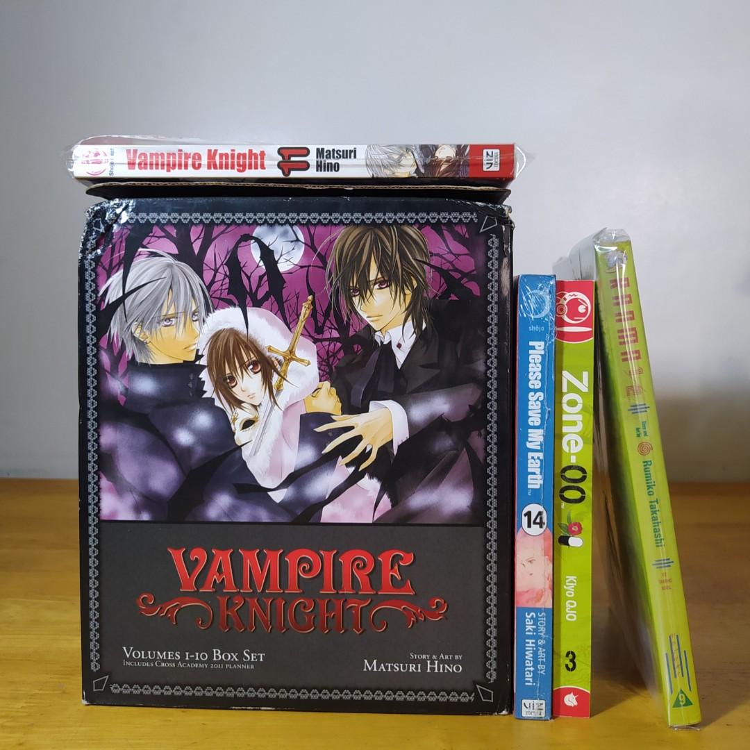 [English Manga] Vampire Knight Box Set 1 & Volume 11, Hobbies & Toys ...