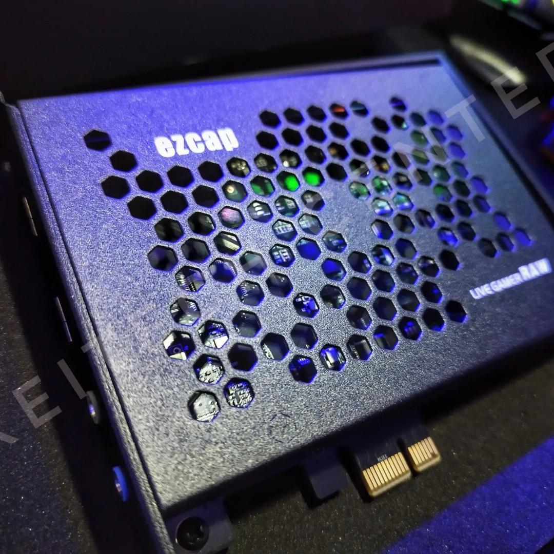 EZCAP 324 LIVE GAMER RAW Pcie Capture Card, Elektronik, Komputer ...