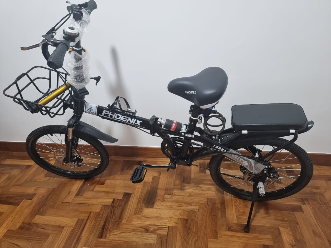 Foldable Bicycle 6 gear sports bike delivery PMD, Sports Equipment ...