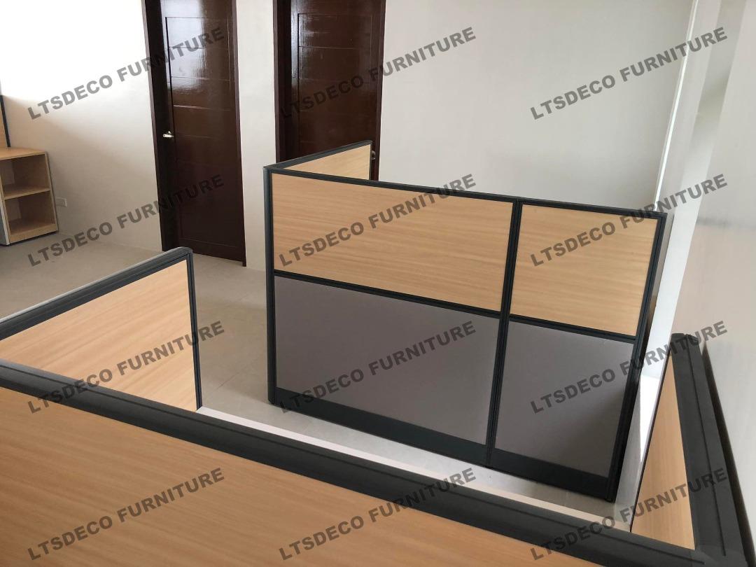 FULL FABRIC WORKSTATION WALL PANEL OFFICE PARTITION, Furniture & Home ...