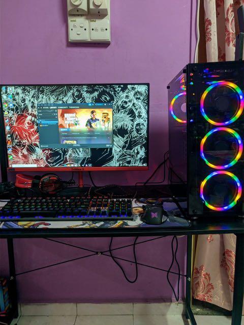 full set gaming pc, Computers & Tech, Desktops on Carousell