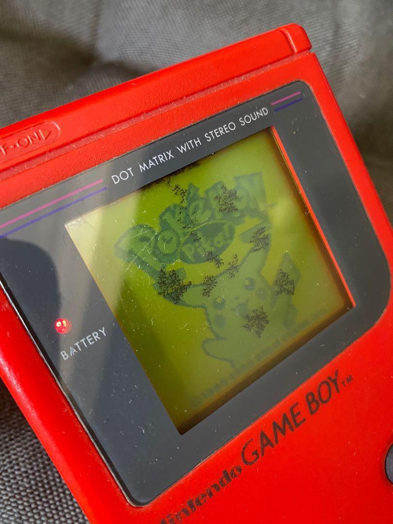 Game Boy DMG-01 Red |Gameboy | pocket | Color | gbc gba | Advance | DMG01, Video Gaming, Video ...