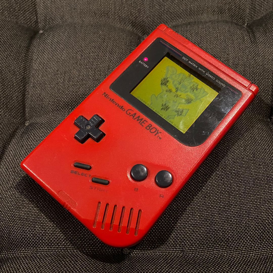 Game Boy DMG-01 Red |Gameboy | pocket | Color | gbc gba | Advance ...