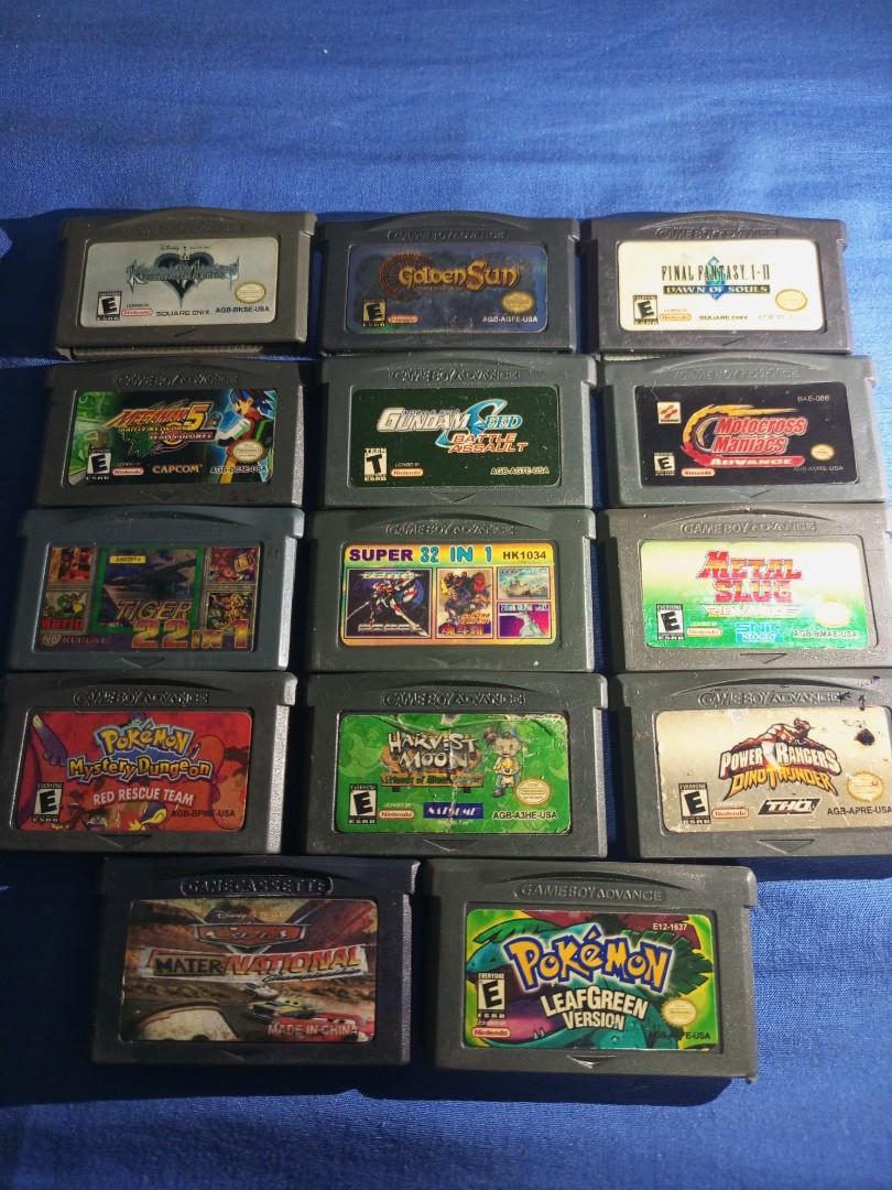 Gameboy Advance Bootleg Games Bundle, Video Gaming, Video Games ...