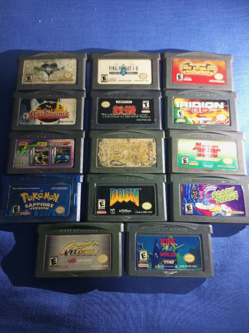 Gameboy Advance Bootleg Games Bundle, Video Gaming, Video Games ...