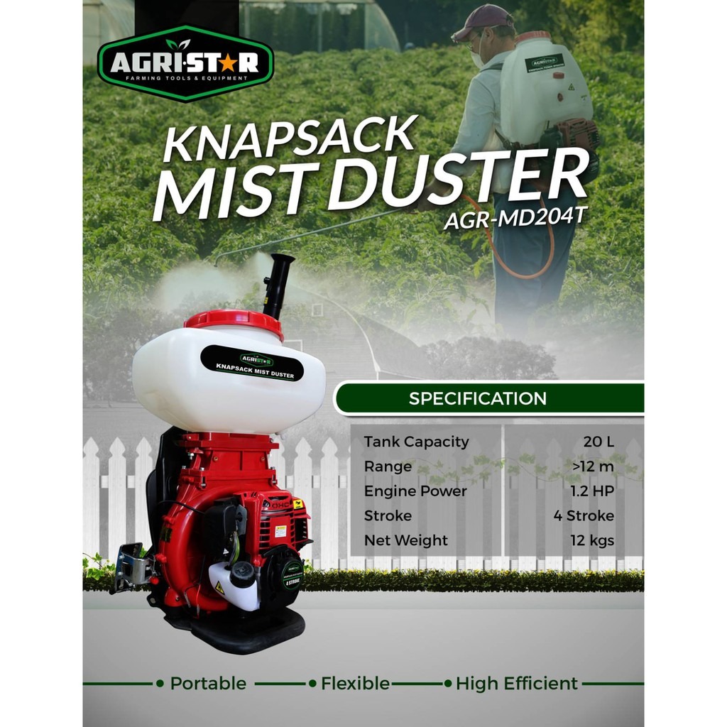 Gasoline Knapsack Mist Duster, Commercial & Industrial, Industrial ...