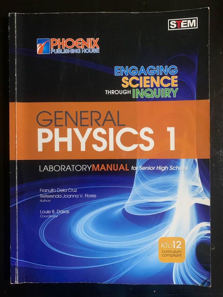General Physics 1 Laboratory Manual (by Dela Cruz & Flores), Hobbies ...