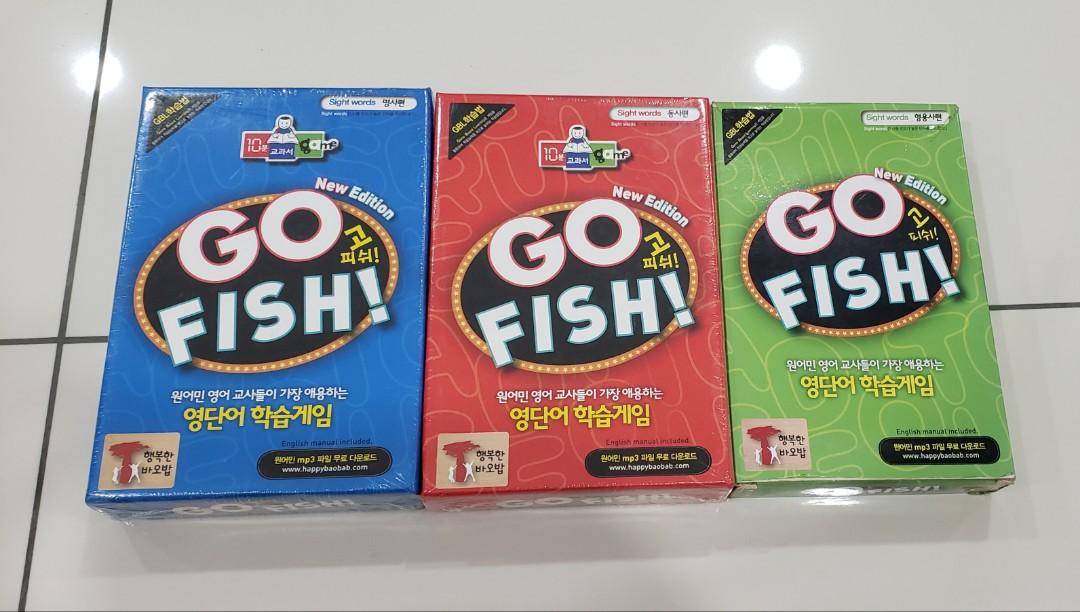 Baobab Go Fish English Pronunciation Game (Korean Edition), Hobbies ...
