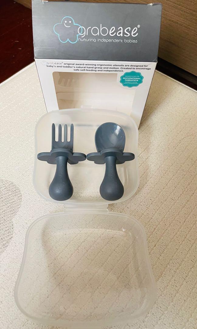 Grabease spoon and fork, Babies & Kids, Nursing & Feeding, Weaning ...
