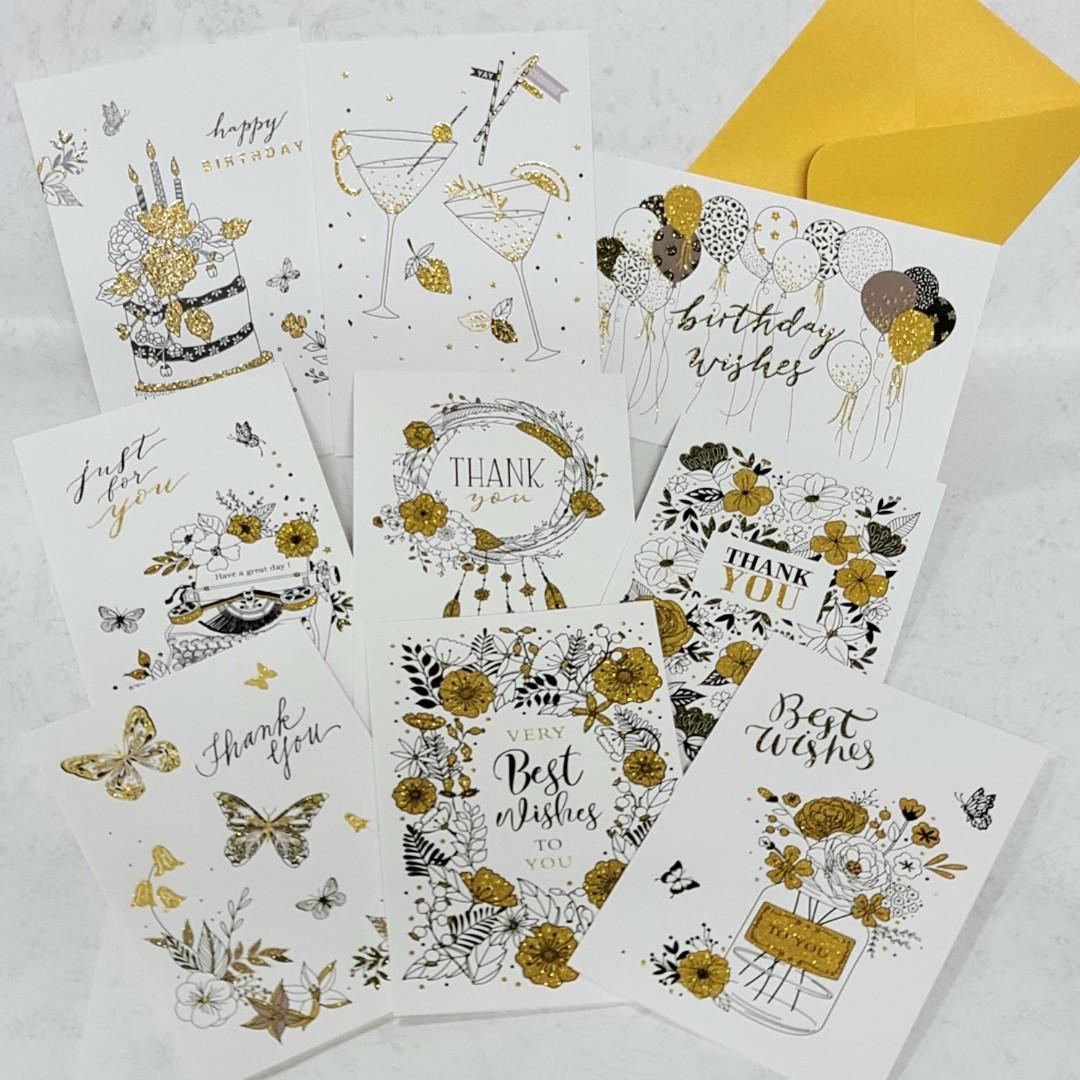 Greeting Card/ Gift Card, Just For You/ Happy Birthday/ Thank You/ Best ...