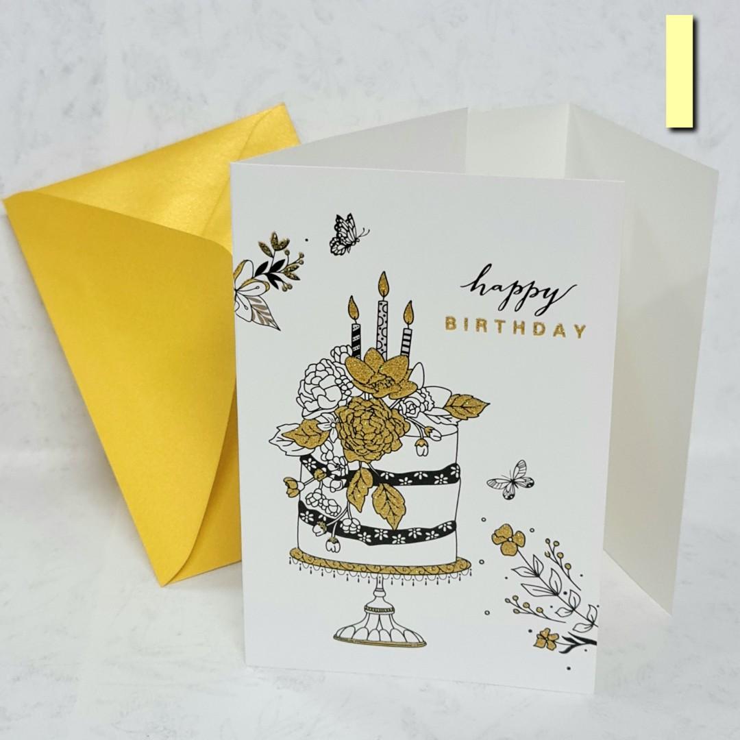 Greeting Card/ Gift Card, Just For You/ Happy Birthday/ Thank You/ Best ...