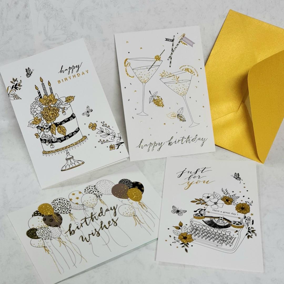 Greeting Card/ Gift Card, Just For You/ Happy Birthday/ Thank You/ Best ...