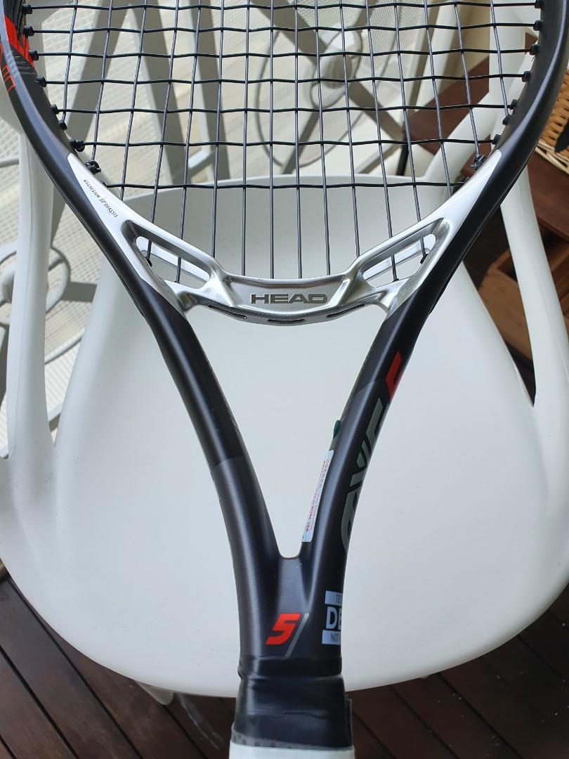 Head MXG 5 Tennis Racket (Used Demo), Sports Equipment, Sports & Games ...