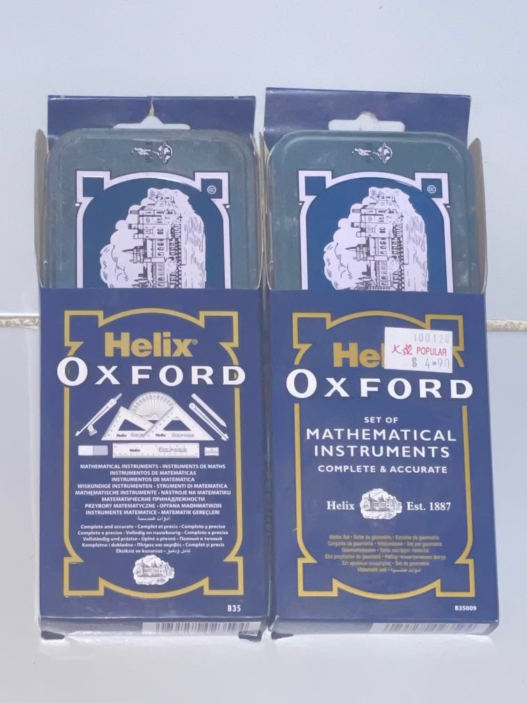 Helix OXFORD Mathematic Instruments, Hobbies & Toys, Stationery & Craft ...
