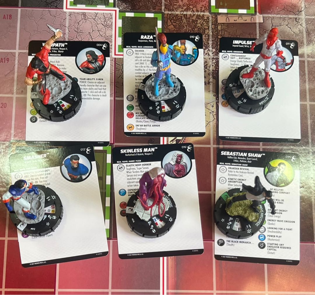 HeroClix - Rise and Fall, Hobbies & Toys, Toys & Games on Carousell