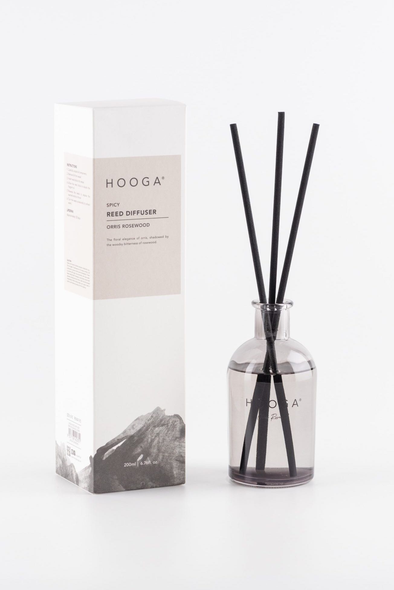 HOOGA Reed Diffuser (Orris Rosewood), Furniture & Home Living, Home ...