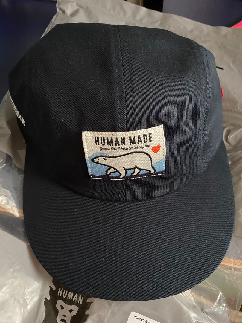HUMAN MADE Cap Brand New, 男裝, 手錶及配件, 棒球帽、帽 - Carousell