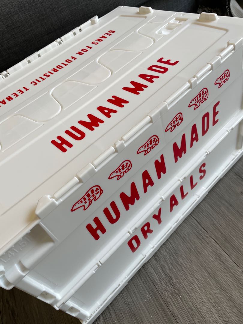 Human made container 50L white, 男裝, 手錶及配件, 飾物架、飾物盒、飾物收納盒 - Carousell