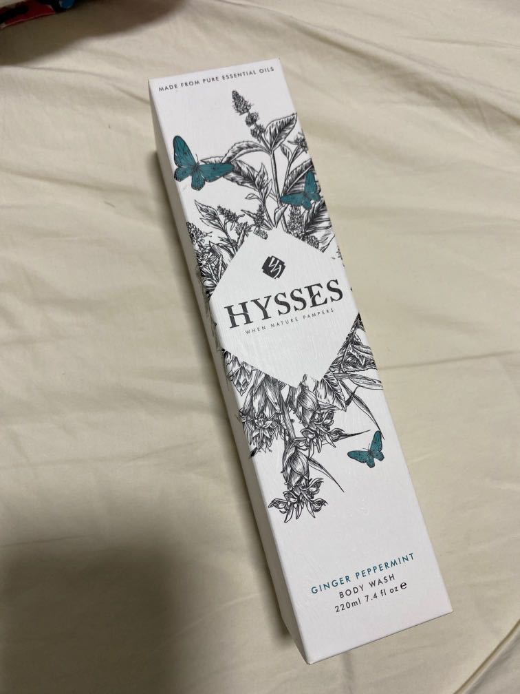 Hysses - Ginger Peppermint Body Wash 220ml, Beauty & Personal Care ...