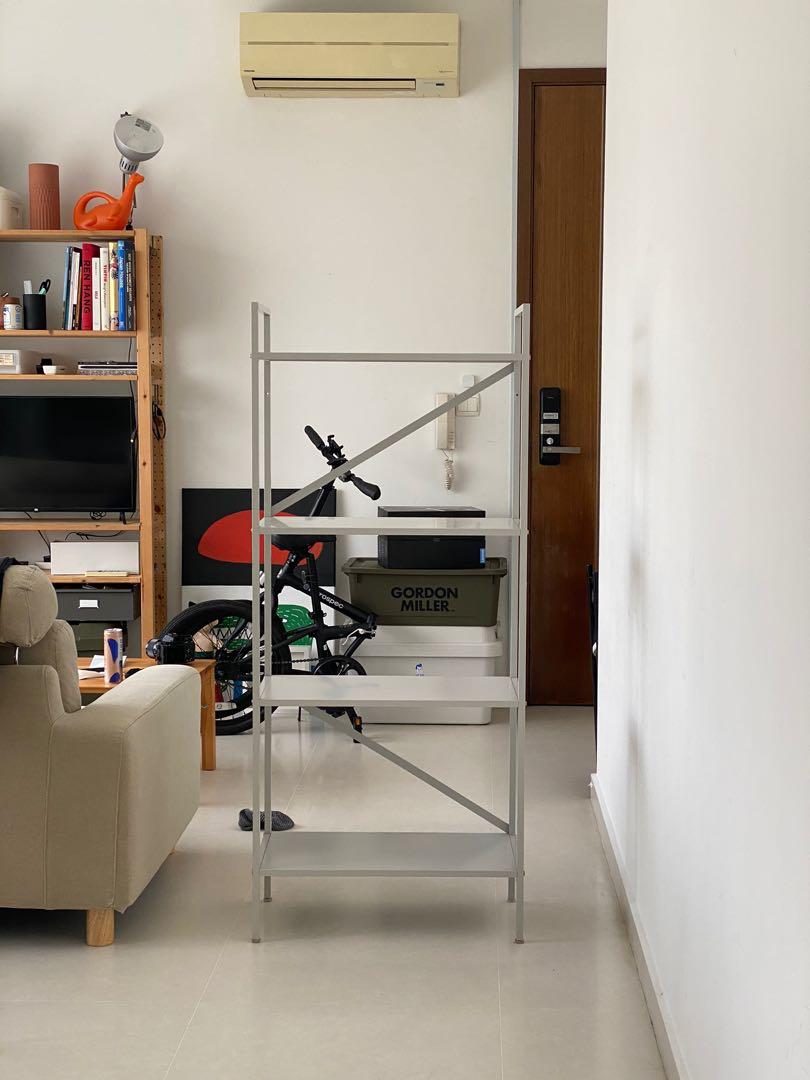 IKEA Draget Open Shelf Light Grey Shelves, Furniture & Home Living ...