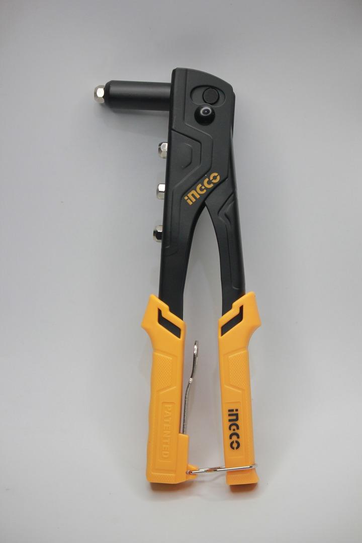 INGCO HAND RIVETER 253mm / 10.5inc HRS108 HEAVY DUTY, BEST FOR 2.4mm, 3 ...