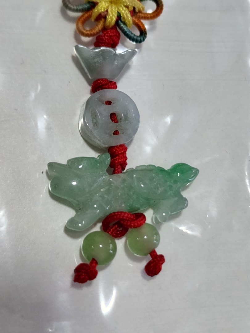 Jade charms chinese figures and symbols x 10, Women's Fashion, Jewelry ...