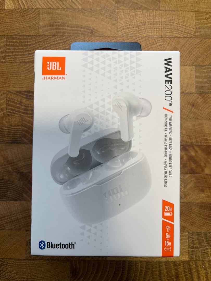 JBL Wave 200 Bluetooth Headphones, Audio, Earphones on Carousell