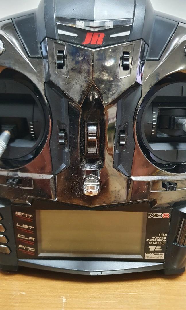 JR Propo XG8 DMSS 2.4Ghz air transmitter with receiver, Hobbies & Toys ...